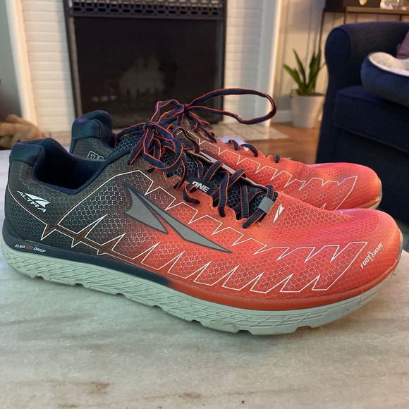Altra | Shoes | Altra One V3 Zero Drop Redblue Mens 15 | Poshmark